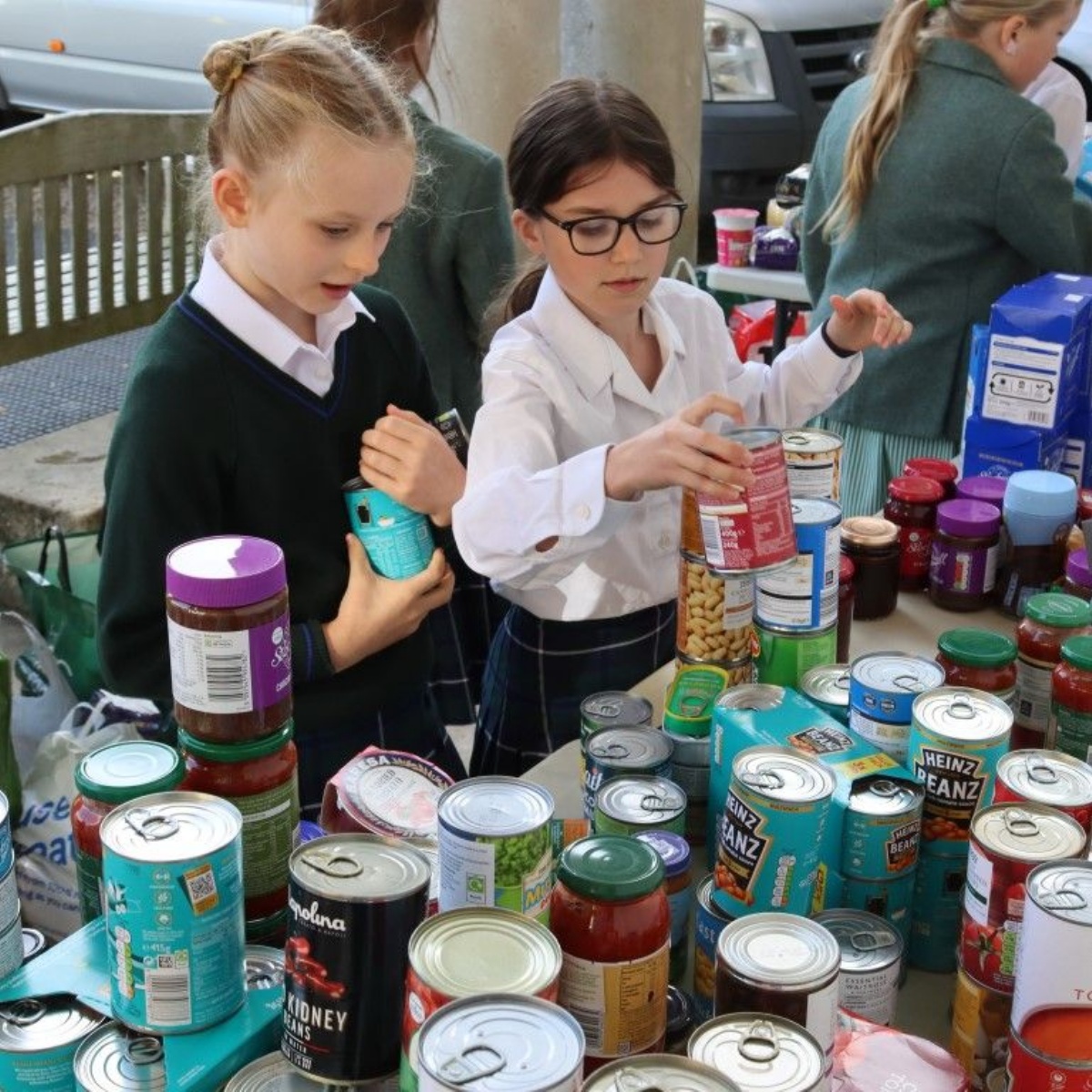Heath Mount School - Harvest Giving