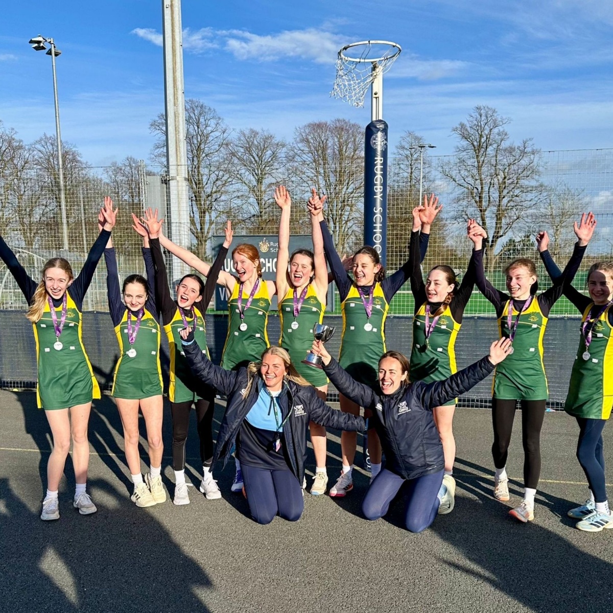 Heath Mount School - U13s Win National Netball Title